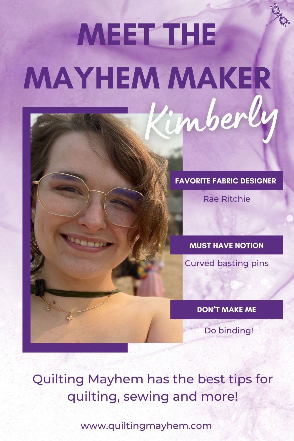 Meet the Mayhem Makers: Kimberly - Quilting Mayhem Maker's Blog